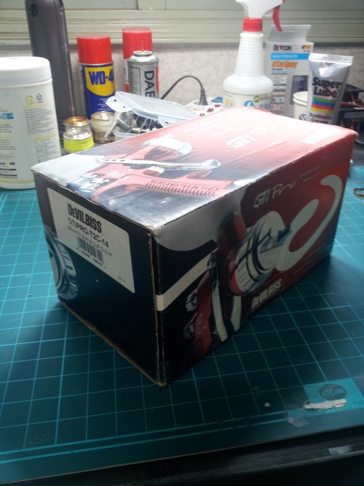 (스프레이건)Devilbiss Gti pro clear spraygun : 네이버 블로그