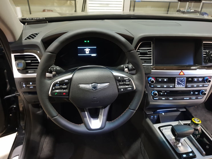 제네시스 G80 BSD, BCW 후측방경보시스템과 스포츠핸들, 로고퍼들 장착 : 네이버 블로그