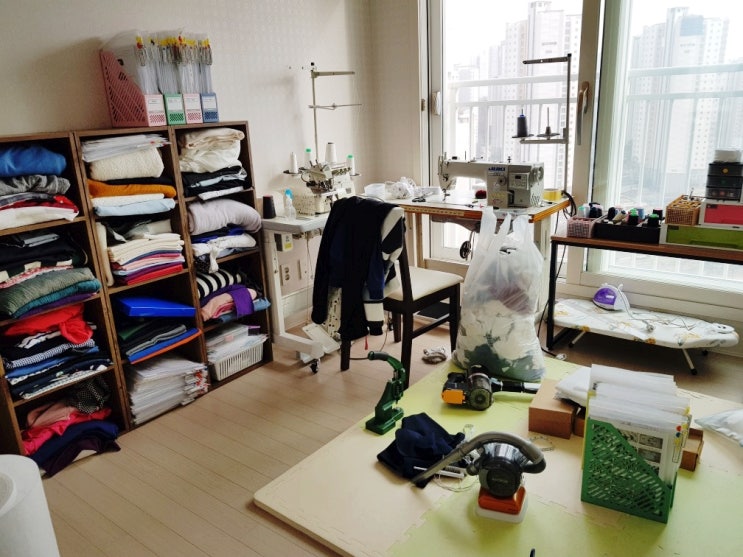 새해맞이 미싱방정리하기 공업용미싱 : 네이버 블로그