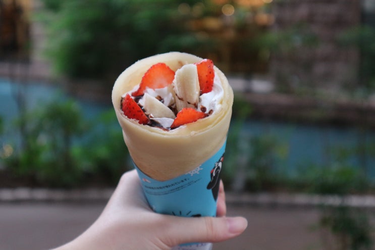 후쿠오카 크레페 맛집 : 캐널시티 디퍼 댄 Dipper dan : 네이버 블로그