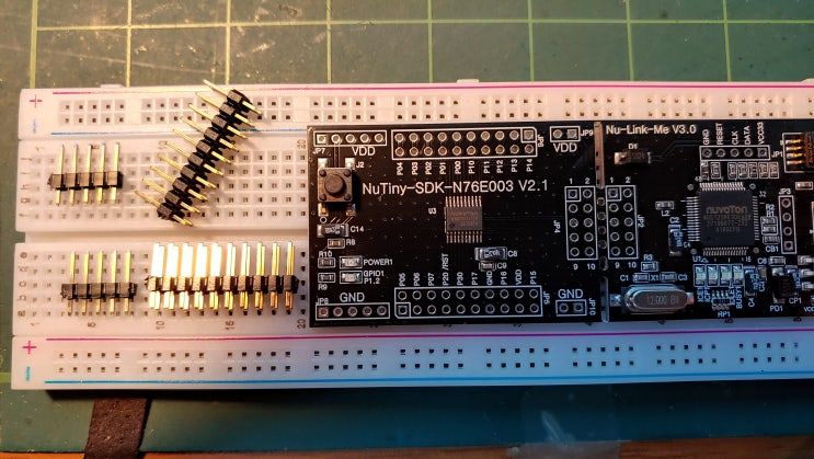 Nuvoton N76E003 MCU 시작 : 네이버 블로그