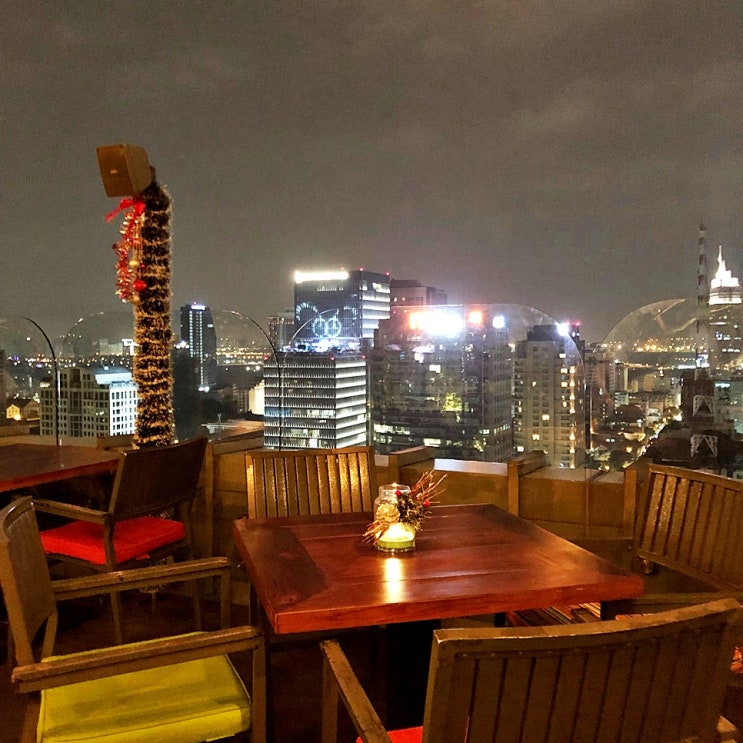 호치민 루프탑바 shri Lounge 스리라운지, 한적하고 분위기 있는 스카이라운지 : 네이버 블로그