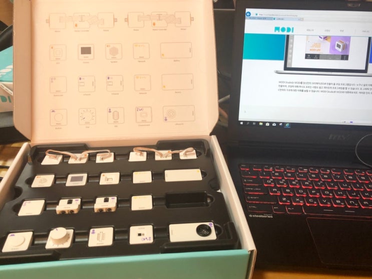 럭스로보(LUXROBO) 모디(MODI) EXPERT KIT : 네이버 블로그