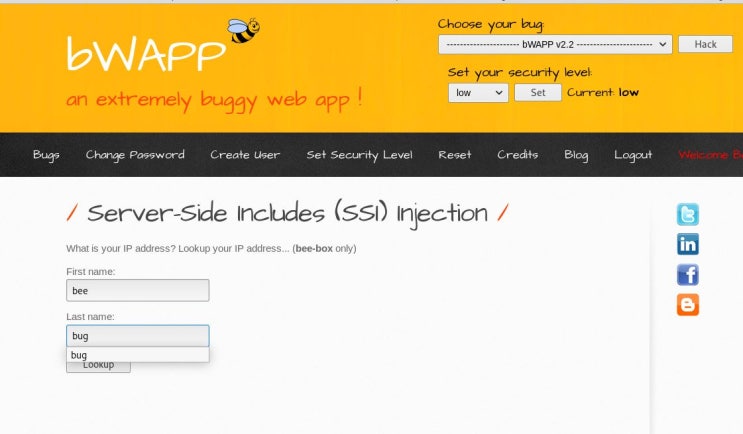 Server-Side Includes (SSI) Injection : 네이버 블로그
