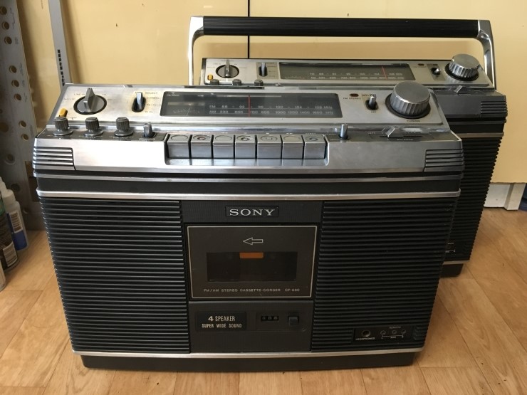 소니 Sony 라디오 카세트 boombox CF-580 수리 I : 네이버 블로그