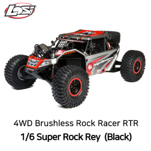 초대형 슈퍼 락레이 1/6 Super Rock Rey 4WD Brushless Rock Racer RTR LOS05016T2 ...