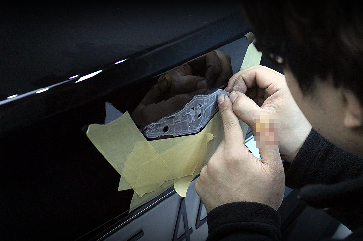 제네시스dh 차량을 G80 신형으로 외형개조.. : 네이버 블로그