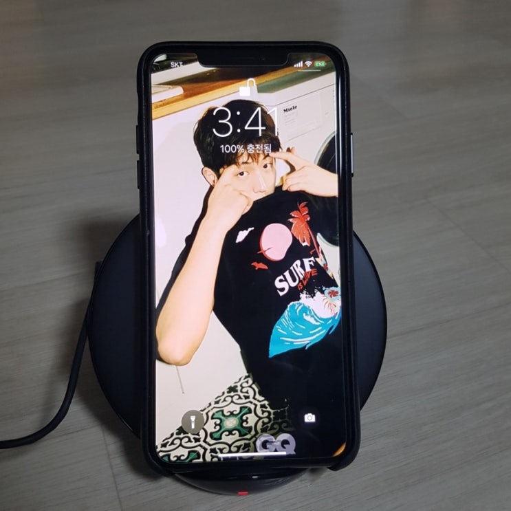 아이폰 xs max 무선충전기 :: 삼성전자 스탠드형 무선충전기 ep-n5100 솔직후기 : 네이버 블로그