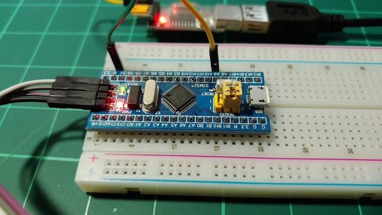 ARM Cortex-M3 STM32F103C8 시작 : 네이버 블로그
