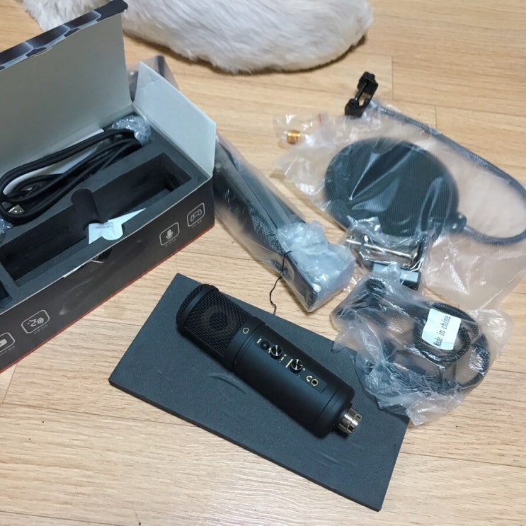 홈레코딩 마이크 추천 _ TSG 콘덴서 USB 마이크 CM200U (음성후기) : 네이버 블로그