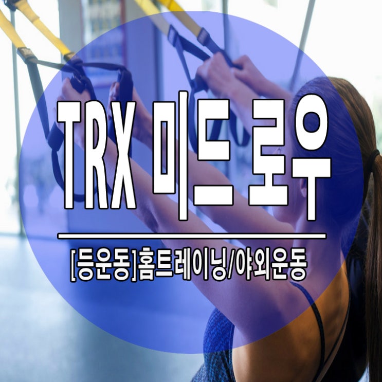 [등살빼는법]TRX 미드 로우(TRX Mid Row)-양재PT 피티랩 양재천 야외운동/홈트레이닝 : 네이버 블로그