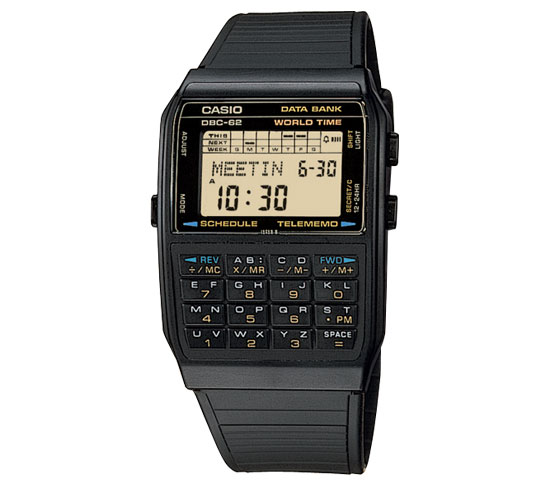 카시오 데이터뱅크 계산기시계 Casio Databank DBC-62 : 네이버 블로그