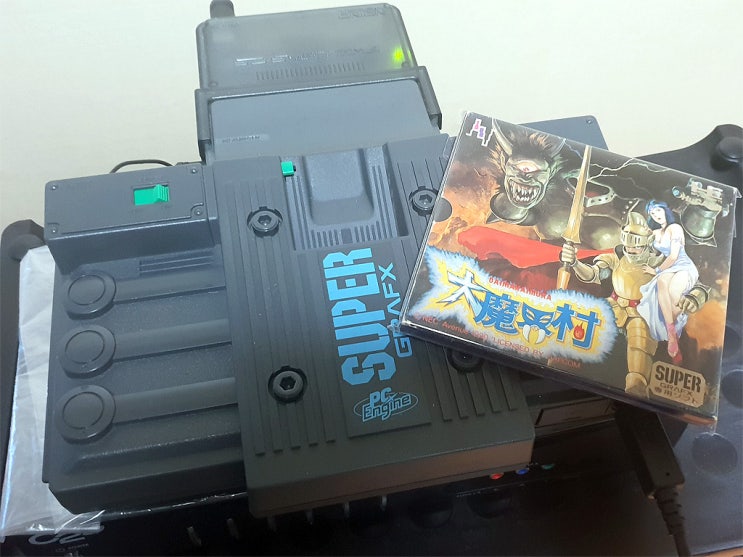 [PCE] Super SD System 3 + SuperGrafx (슈퍼 그래픽스)에서 대마계촌 동작 여부 : 네이버 블로그