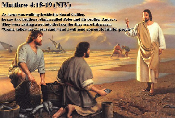 마태복음 4장 12절-25절 큐티: 베드로와 안드레를 부르시는 예수님 : 네이버 블로그