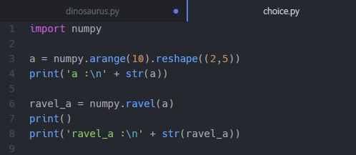 Python numpy.ravel() : 네이버 블로그