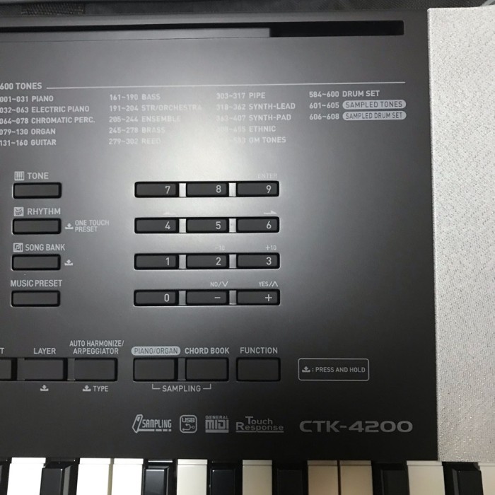 번개장터 Casio CTK-4200 전자키보드 : 네이버 블로그