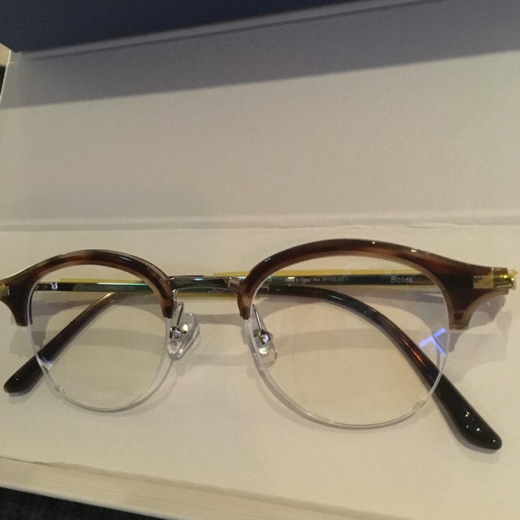 림락 R638 반무테 안경, 젠틀몬스터 boica(보이카) 반무테 안경 구매 후기 : 네이버 블로그