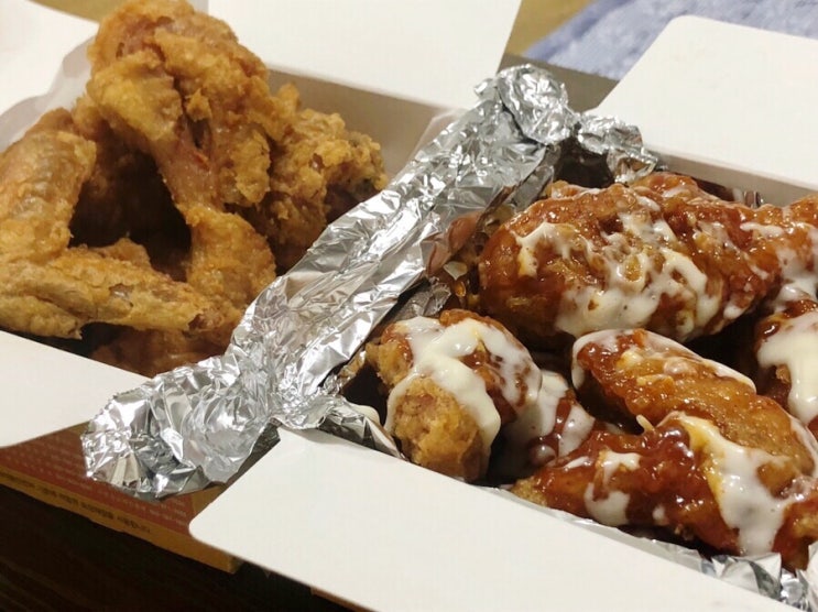 [처갓집 우이점] 후라이드&슈프림 양념 치킨 후기! : 네이버 블로그