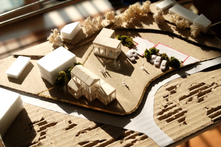 용인 주택설계 '3355': ③주차, 배치계획2 : 네이버 블로그