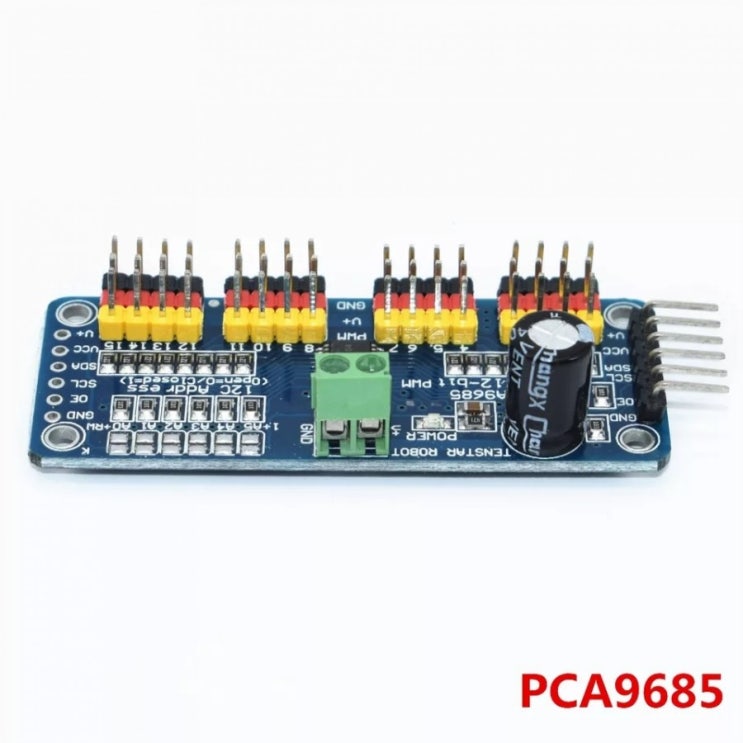 16 Channel 12-bit PWM/Servo Driver-I2C interface PCA9685 module : 네이버 블로그