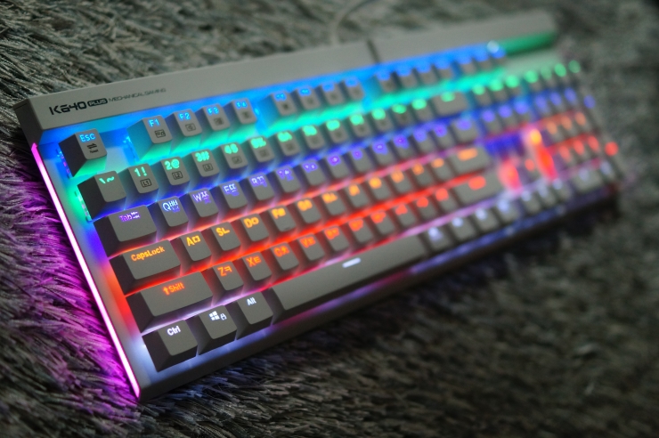 사이드 RGB 감성, ABKO HACKER K640 플러스 축교환 측면 LED 게이밍 키보드 : 네이버 블로그