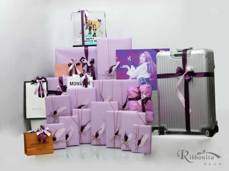 ｛연예인 선물포장｝아이즈원izone 이채연의 생일을 축하하는 선물포장 네이버 블로그