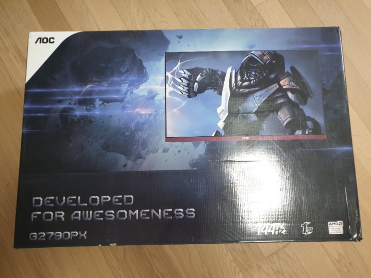 알파스캔 AOC G2790 프리싱크 144 무결점 게이밍 모니터 리뷰 : 네이버 블로그