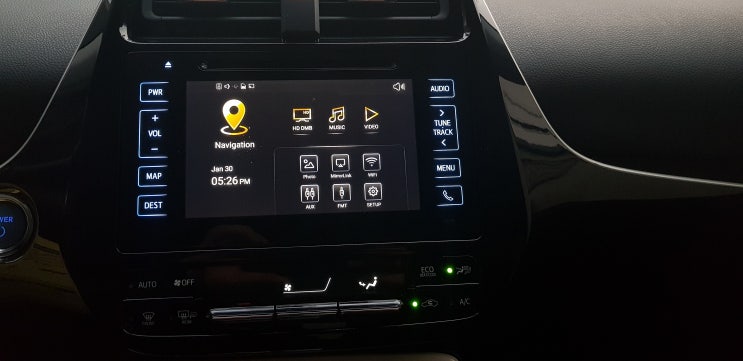 안드로이드 내비게이션 SF300A 그놈내비게이션 프리우스장착! : 네이버 블로그