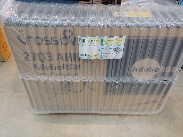 크로스오버 27Q3 AHIPS adobe RGB 미인2 개봉기 : 네이버 블로그