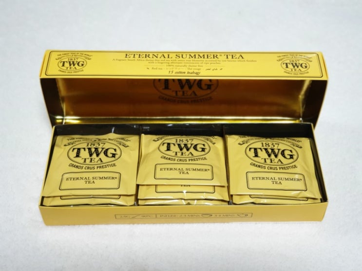 '인생차' TWG 티더블유지 이터널썸머티 (루이보스차) Eternal Summer Tea : 네이버 블로그