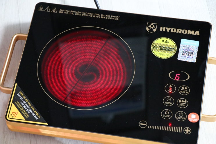 [HYDROMA] 하이드로마 인덕션/전기렌지 개봉기 : 고급스러움 : 네이버 블로그