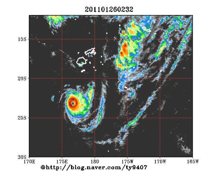 무섭고 강력한 남서태평양 사이클론 윌마 (Wilma) : 네이버 블로그
