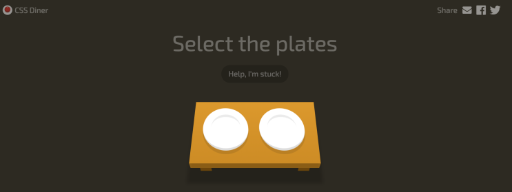 CSS Diner / CSS 게임, CSS 선택자 게임 / Select the plates : 네이버 블로그