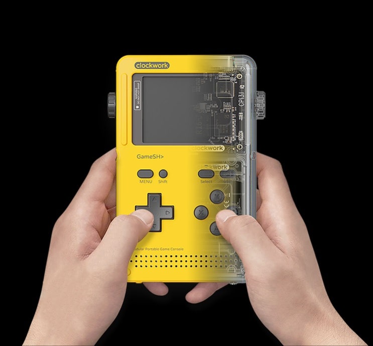 프라모델 감각으로 만들수 있는 휴대게임기 자작 킷 "GameShell kit"가 입하(번역) : 네이버 블로그