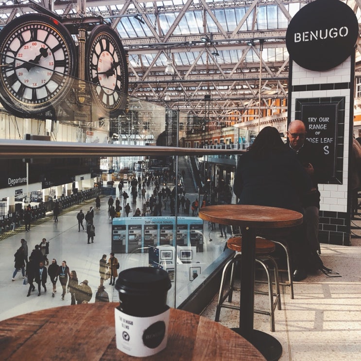 •런던여행, 워터루 스테이션 카페 Waterloo Station cafe - 베누고 Benugo • : 네이버 블로그
