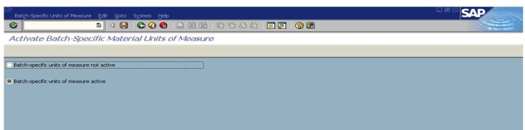 SAP 의 비율단위 (Proportion units,Batch specific units of measure) : 네이버 블로그