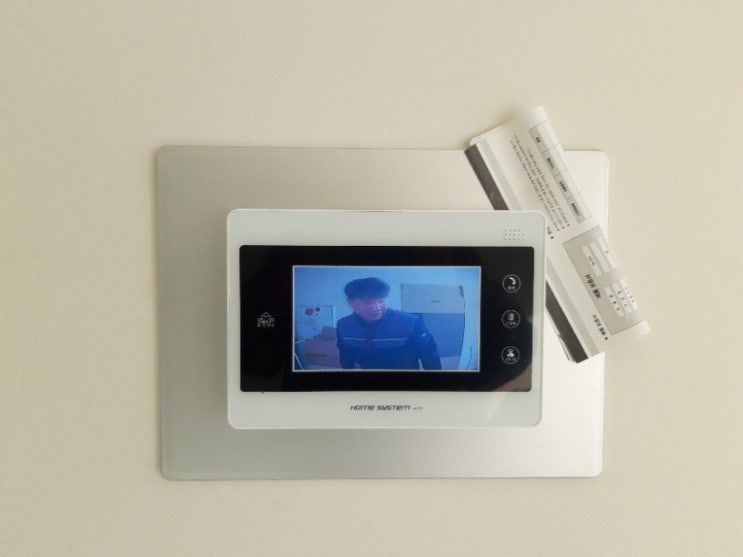 강북구미아동부센트레빌 하니웰비디오폰UH-701 인터폰및삼성푸쉬풀지문도어락SHP-DP930설치 : 네이버 블로그
