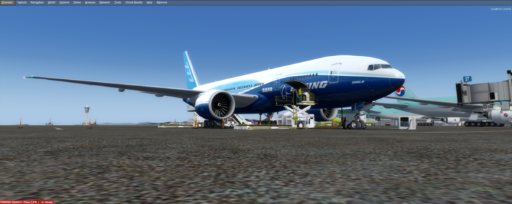 [p3d v4] 세계일주 1st 비행 !! ICN-PEK : 네이버 블로그