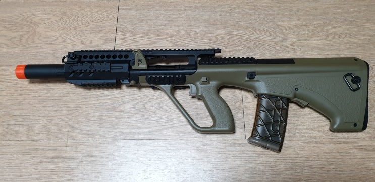Army AUG A3 RIS Tactical 전동건 리뷰 : 네이버 블로그