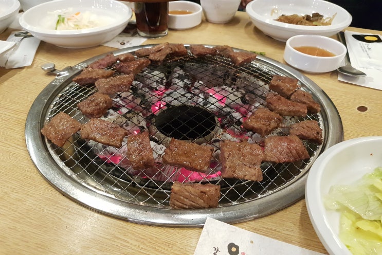 청담동 모임하기 좋은 고기집 양념갈비가 맛있는 강강술래 청담점 네이버 블로그