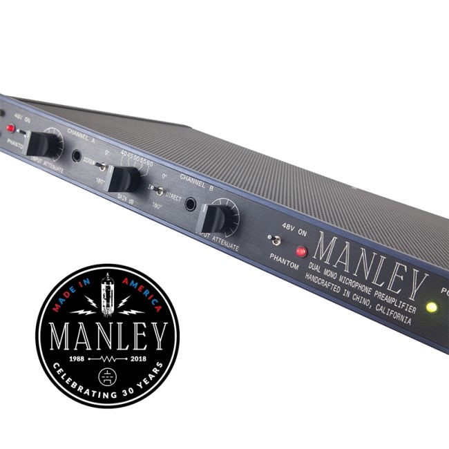 MANLEY Dual Mono 마이크 프리앰프 30주년 한정판 출시 : 네이버 블로그