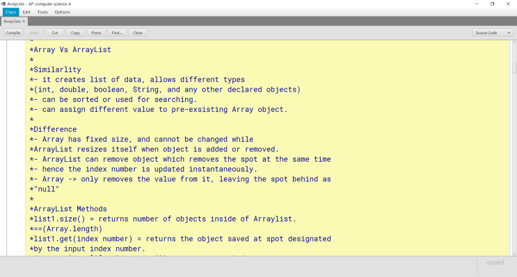 AP Computer Science A 정규반 진행현황 : 네이버 블로그