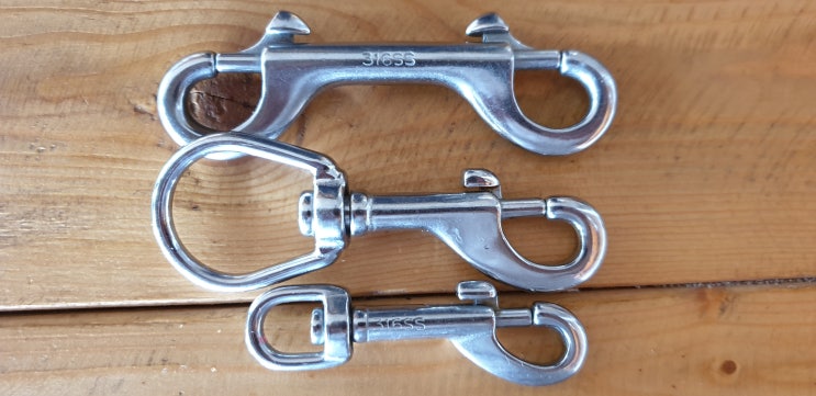 스위벨 볼트스냅, 더블 엔드스냅 (Swivel bolt snap, Double end snap) : 네이버 블로그