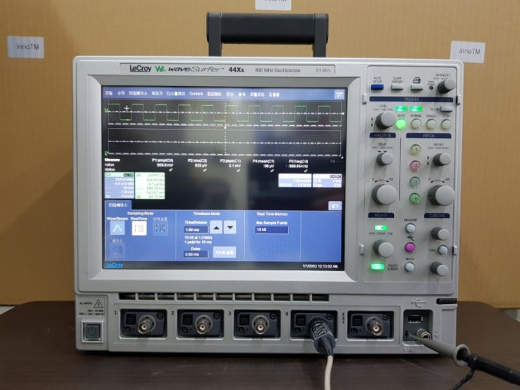 르크로이 웨이브서퍼 44Xs 오실로스코프(400MHz, 4채널, 2.5GHz) 렌탈 및 중고판매 : 네이버 블로그
