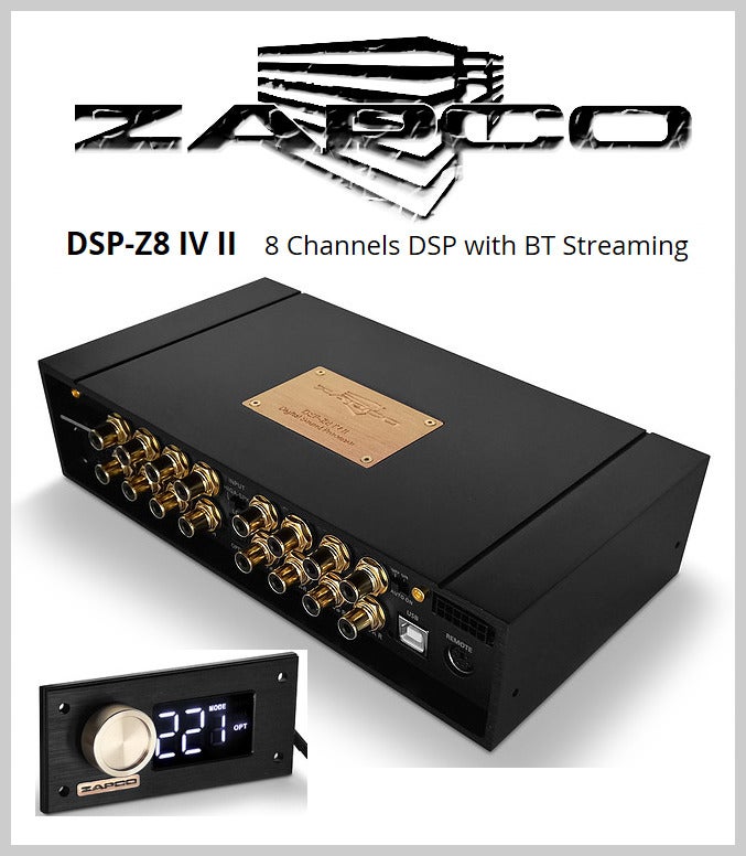 [ 미국 ZAPCO ] 잡코 DSP-Z8 IV II 8 Channels DSP (프로세서). [제품가 : 1,400,000원] : 네이버 블로그
