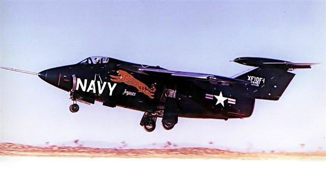 최초의 가변익 함상전투기- XF10F 재규어 : 네이버 블로그