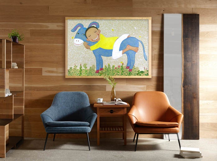 [인아트X갤러리조이] 가구와 그림의 콜라보레이션 전시 : 네이버 블로그