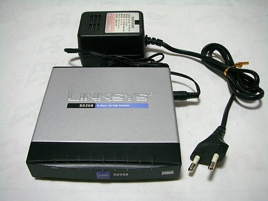 SD208 시스코 링크시스 중고 허브 8포트 유선 스위치허브 CCTV중고 Cisco Linksys Fast Ethernet ...