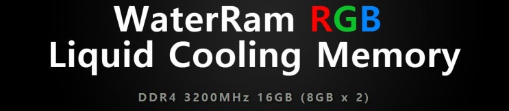 Thermaltake WaterRam RGB Liquid Cooling Memory DDR4 3200MHz 16GB (8GB x ...