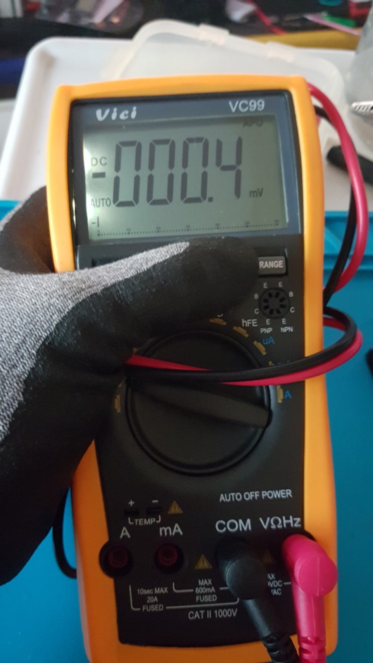 멀티미터 VC99 백라이트 및 18650배터리 장착 개조 DIY : 네이버 블로그